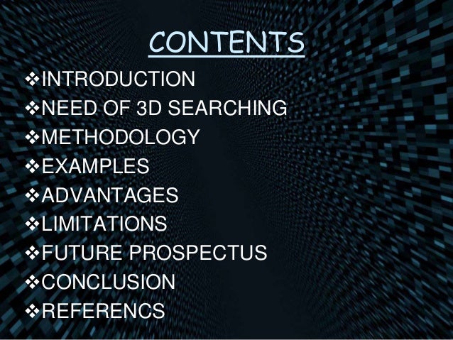 3D Searching by ruchi