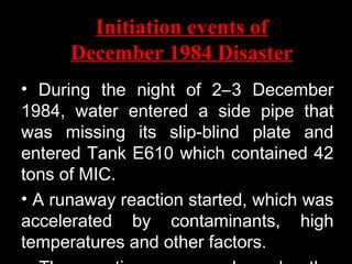 Bhopal gas tragedy | PPT