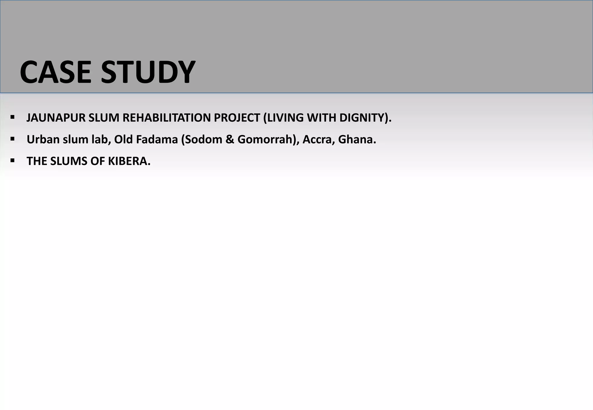 Rayerbazer slum upgrading | PPTX