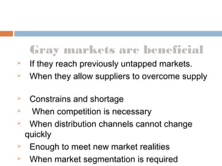 Gray market - An introduction | PPT