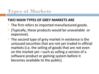 Gray market - An introduction | PPT