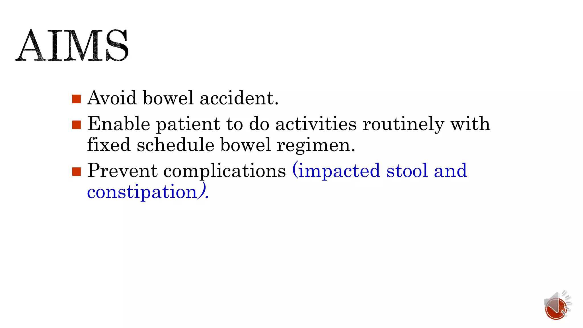 Final slide neurogenic bowel | PPTX