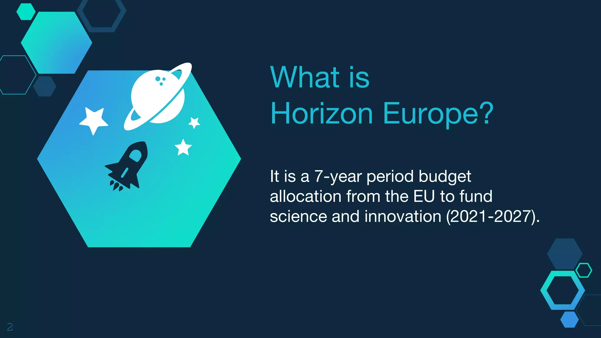 Approaching Horizon Europe - EU's new framework programme for research ...