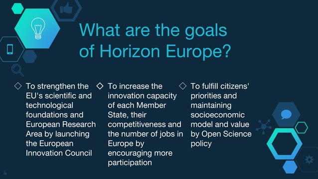 Approaching Horizon Europe - EU's new framework programme for research ...