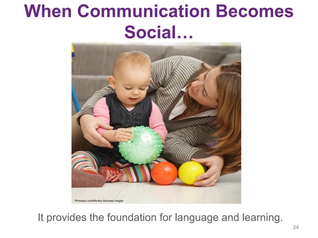 Getting to Know You: Early Communication Development from Birth to ...