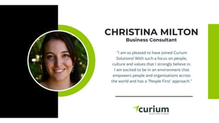 Curium New starters slides | PPTX