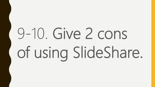 THINGS YOU NEED TO KNOW ABOUT SLIDESHARE | PPTX