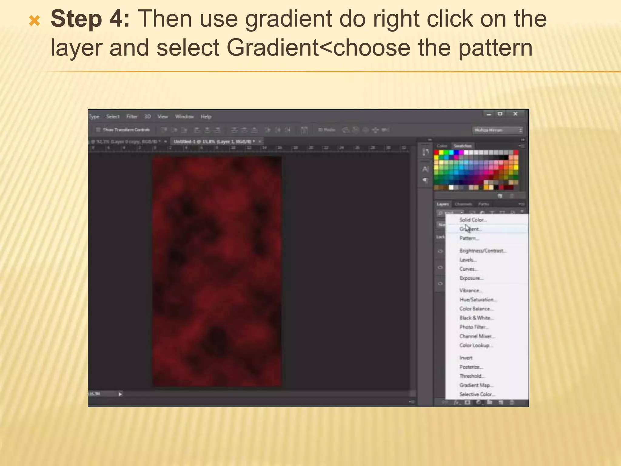 TUTORIAL ON PHOTOSHOP | PPTX