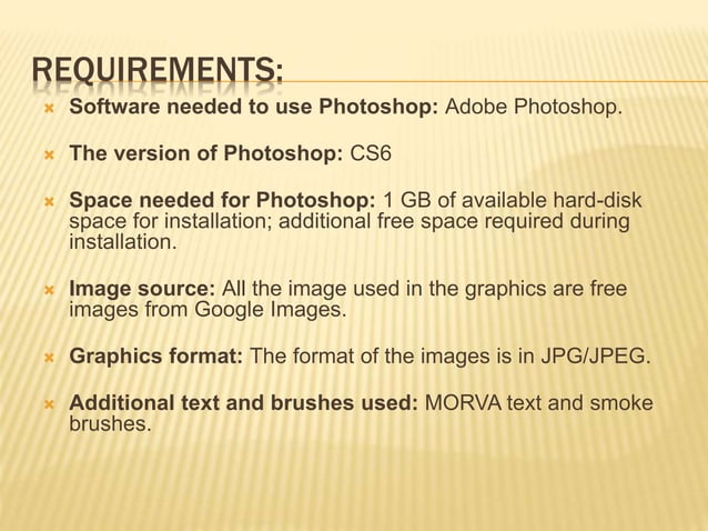 TUTORIAL ON PHOTOSHOP | PPTX