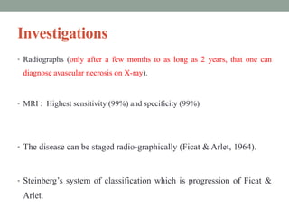 AVN Of Hip.pptx | Bone and Joint Conditions | Diseases and Conditions