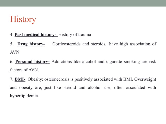 AVN Of Hip.pptx | Bone and Joint Conditions | Diseases and Conditions