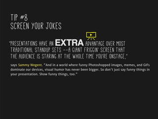 23 Tips From Comedians to Be Funnier in Your Next Presentation (via the ...