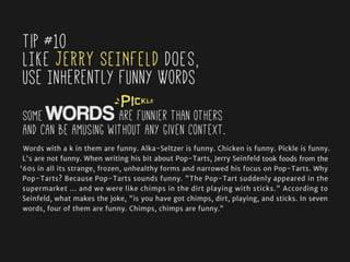 23 Tips From Comedians to Be Funnier in Your Next Presentation (via the ...