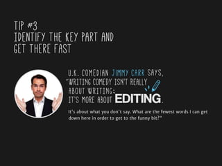23 Tips From Comedians to Be Funnier in Your Next Presentation (via the ...