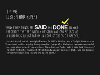 23 Tips From Comedians to Be Funnier in Your Next Presentation (via the ...