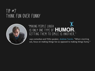 23 Tips From Comedians to Be Funnier in Your Next Presentation (via the ...