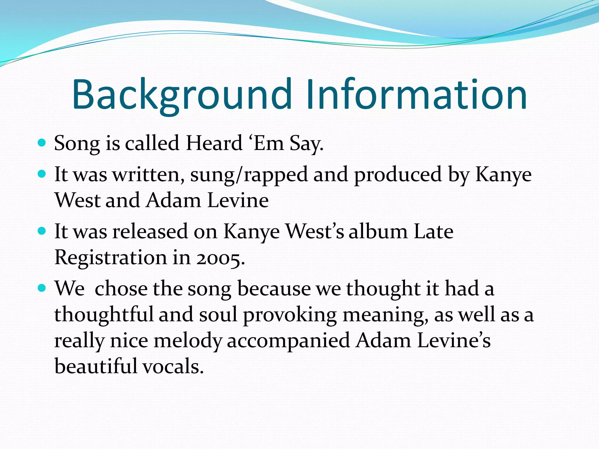 Final Slideshow Presentation | PPT