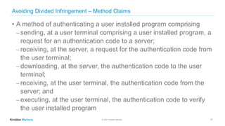 Knobbe Practice Webinar Series: Strategic Considerations for Claim ...