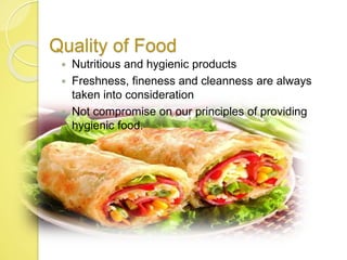 Chinese food in savour foods management project | PPTX