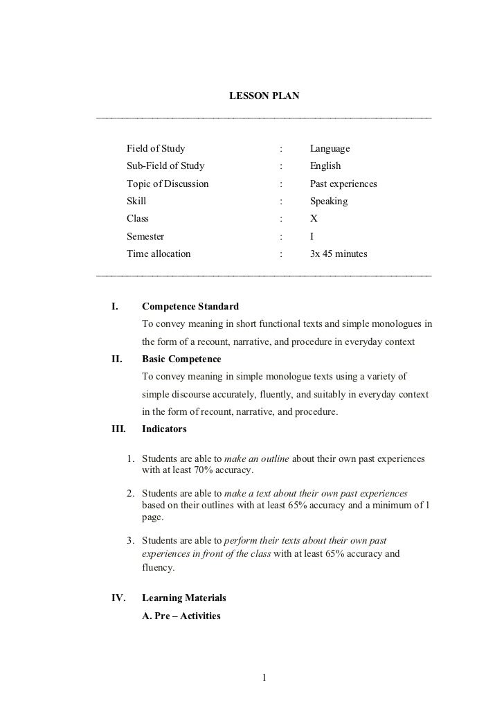 Final sma lesson plan speaking and appendices[1] 1