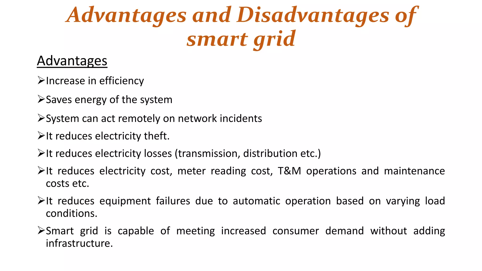 “reliability Improvement In Distribution System Using Smart Grid Technology” Pptx