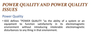 “Reliability improvement in distribution system using smart grid technology” | PPTX