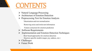 An Analytical Exploration of Decoding Emotions in Text through NLP | PPT