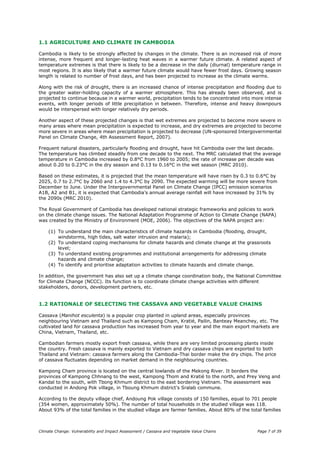 Climate Change: Vulnerability and Impact Assessment | PDF