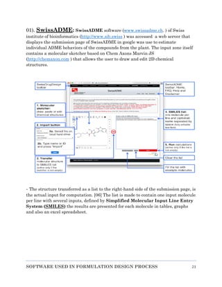 Software Used In Formulation Design Process (Pharmaceutics).Pdf