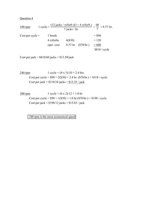Engineering Economy (Practice Final Exam with solution) | PDF