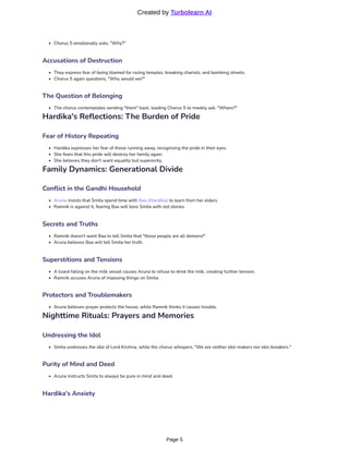 summary analysis themes symbols characters of final solutions | PDF