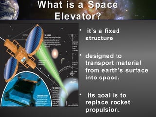 the space elevator | PPT