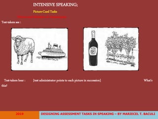 Final speaking assessment | PPT