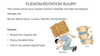 FINAL SPINE INJ MECH. Types mechanism and feathures | PPT
