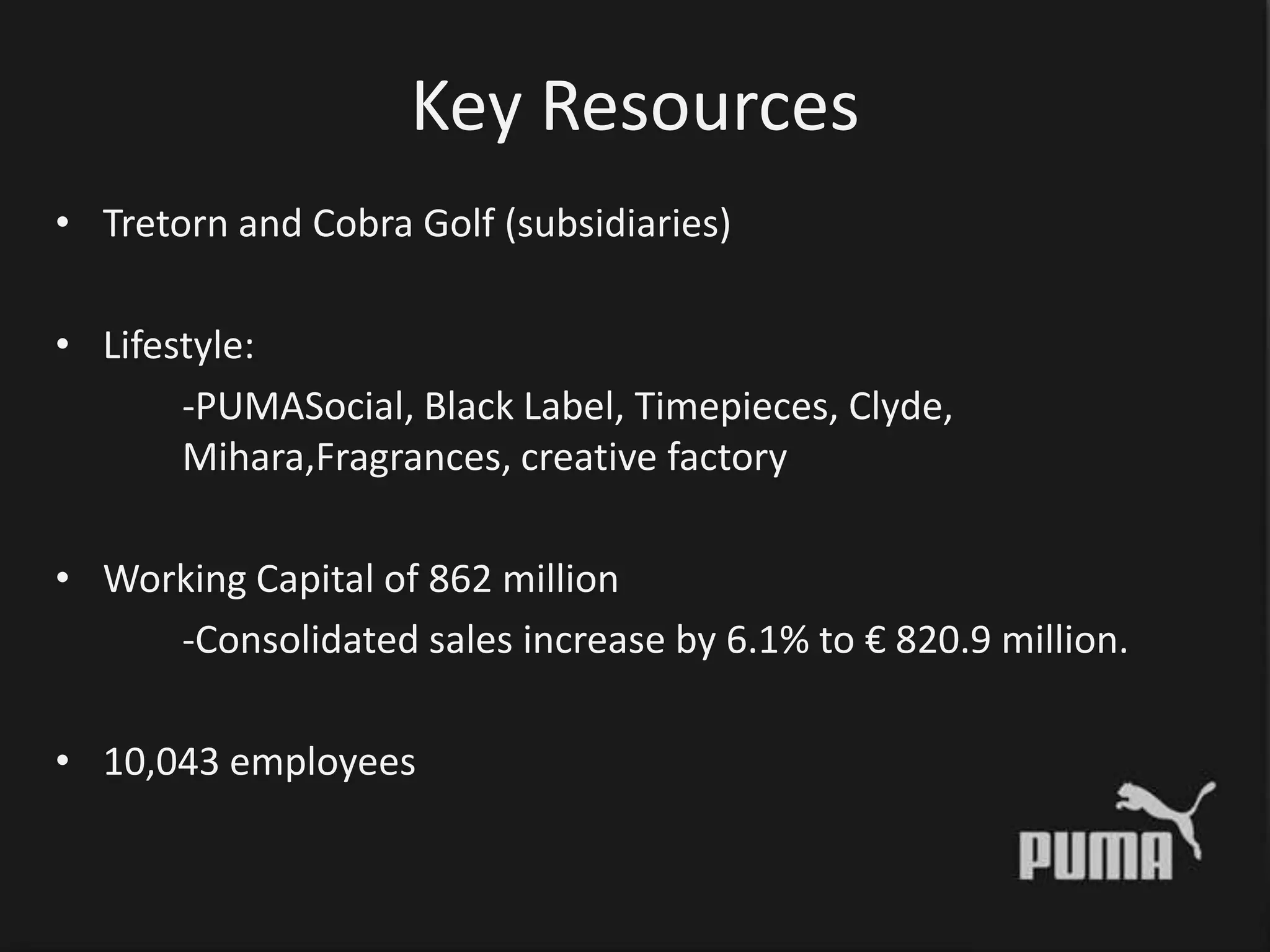 PUMA analysis | PPTX