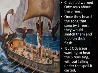 Island Of The Sirens The Odyssey