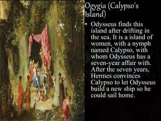 Calypso Island From The Odyssey