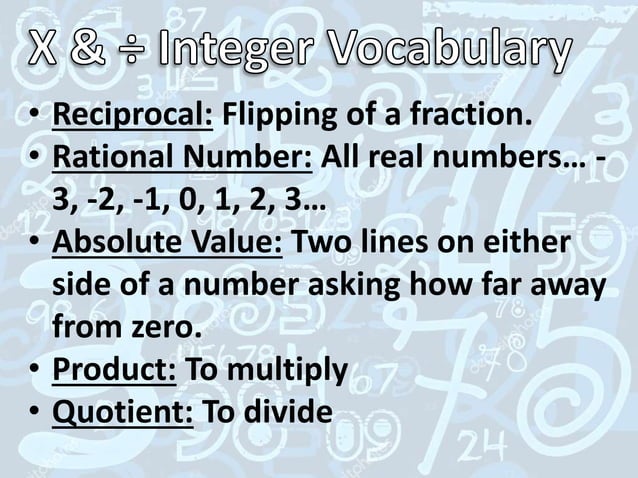 Pre-Algebra Final Review | PPT