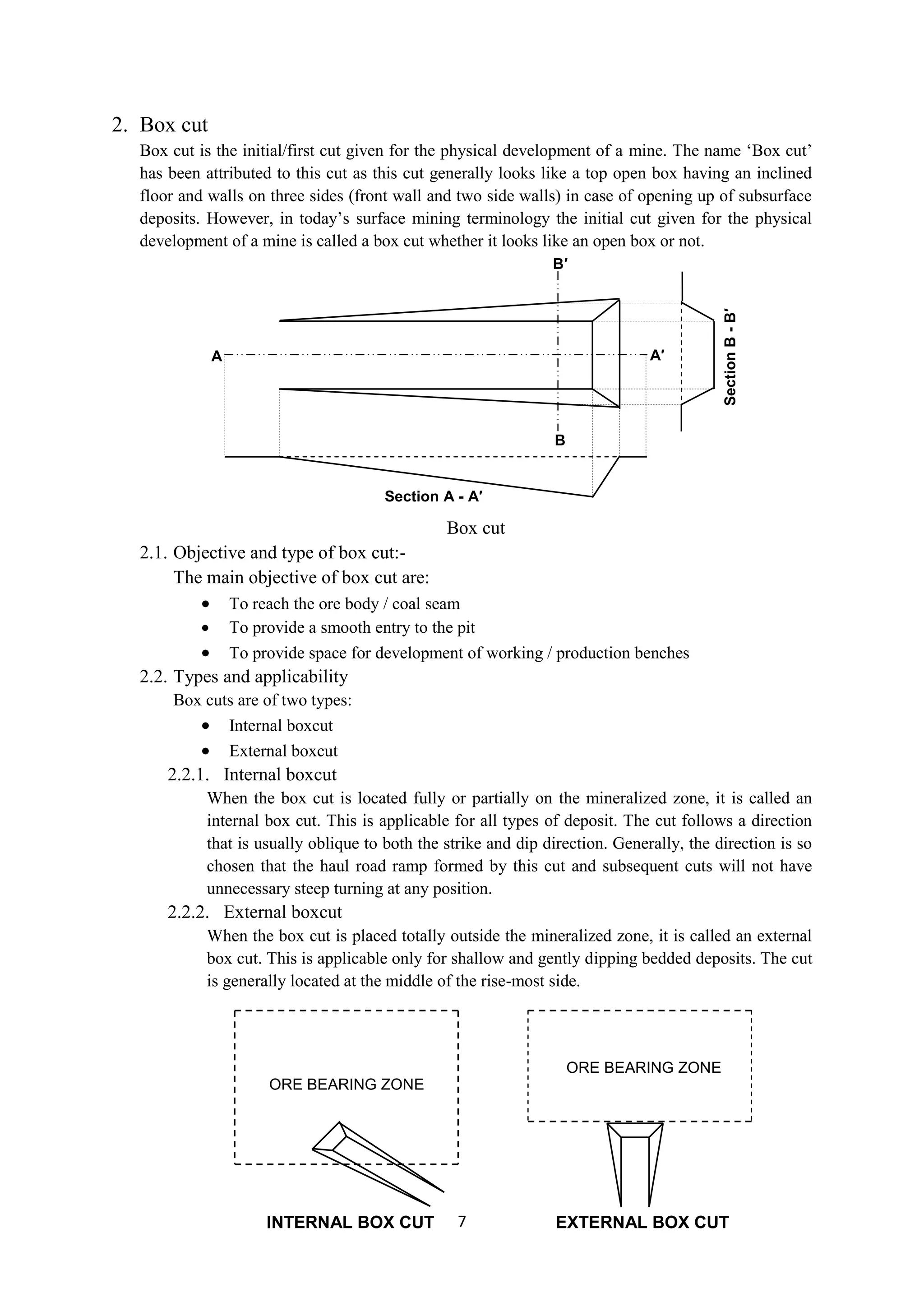 Mine Opening and Development | PDF