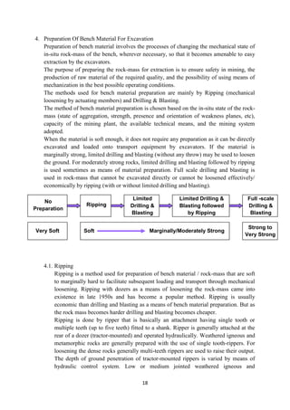 Mine Opening and Development | PDF