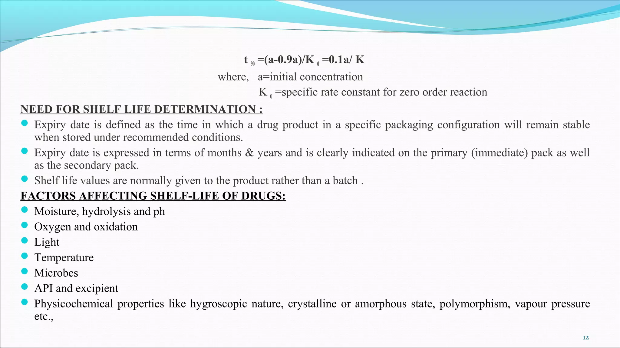 Solid state stability and shelf-life assignment, Stability protocols ...