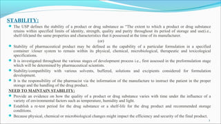 Solid state stability and shelf-life assignment, Stability protocols ...