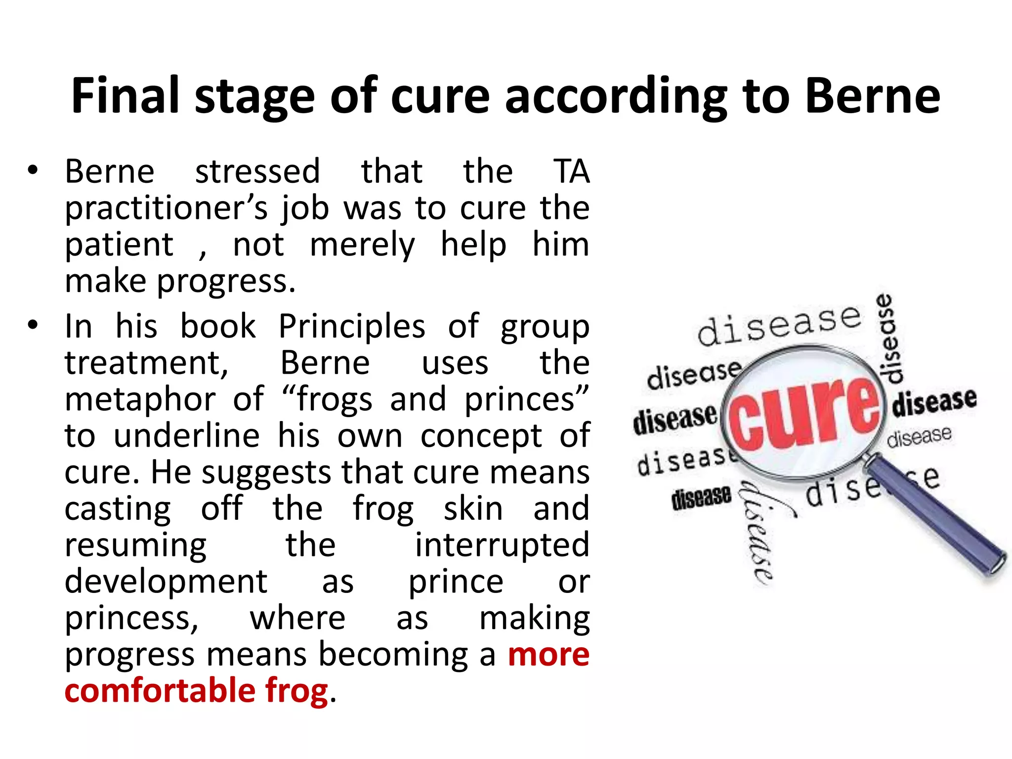 Final stage of cure according to berne | PPTX