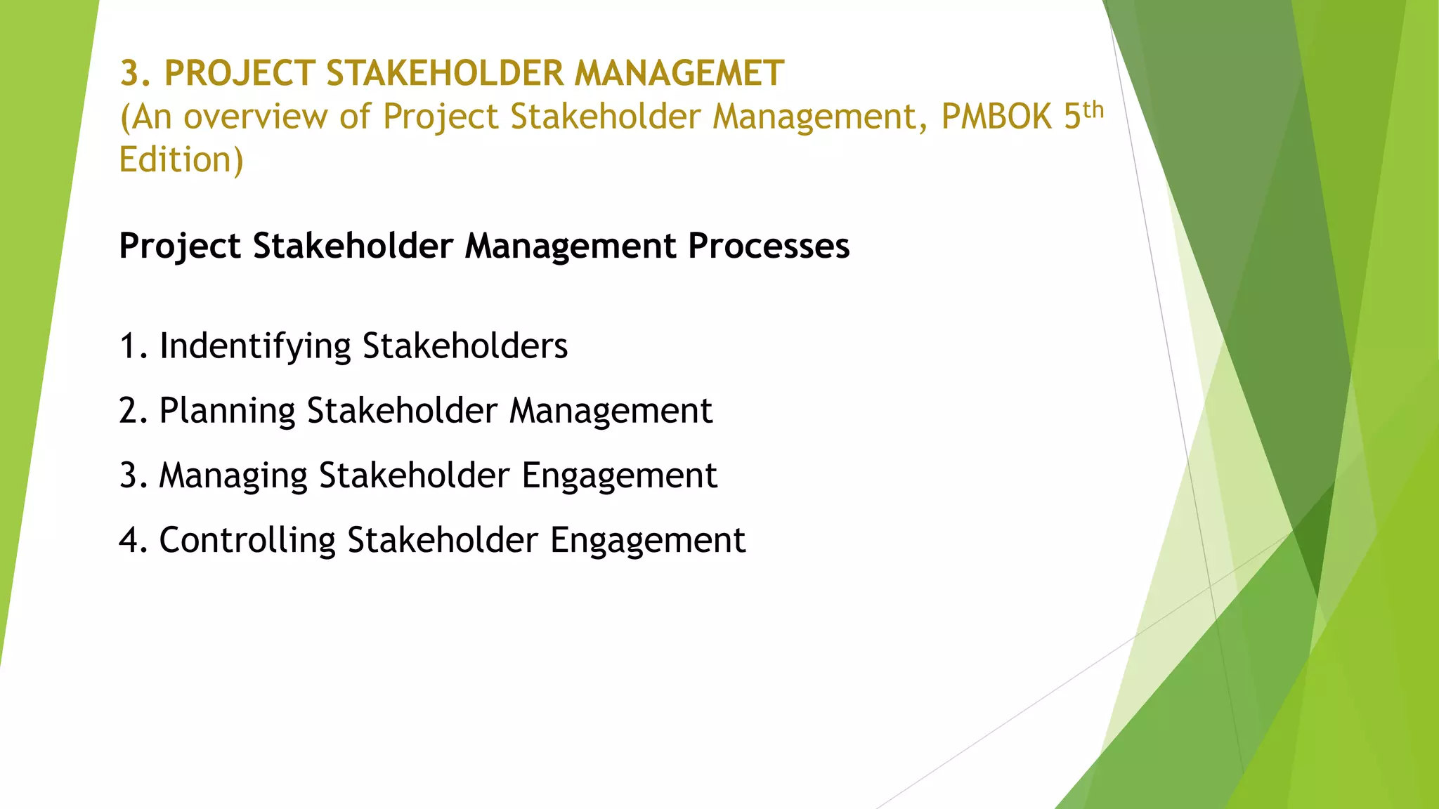Stakeholder management In Construction Industry | PPTX
