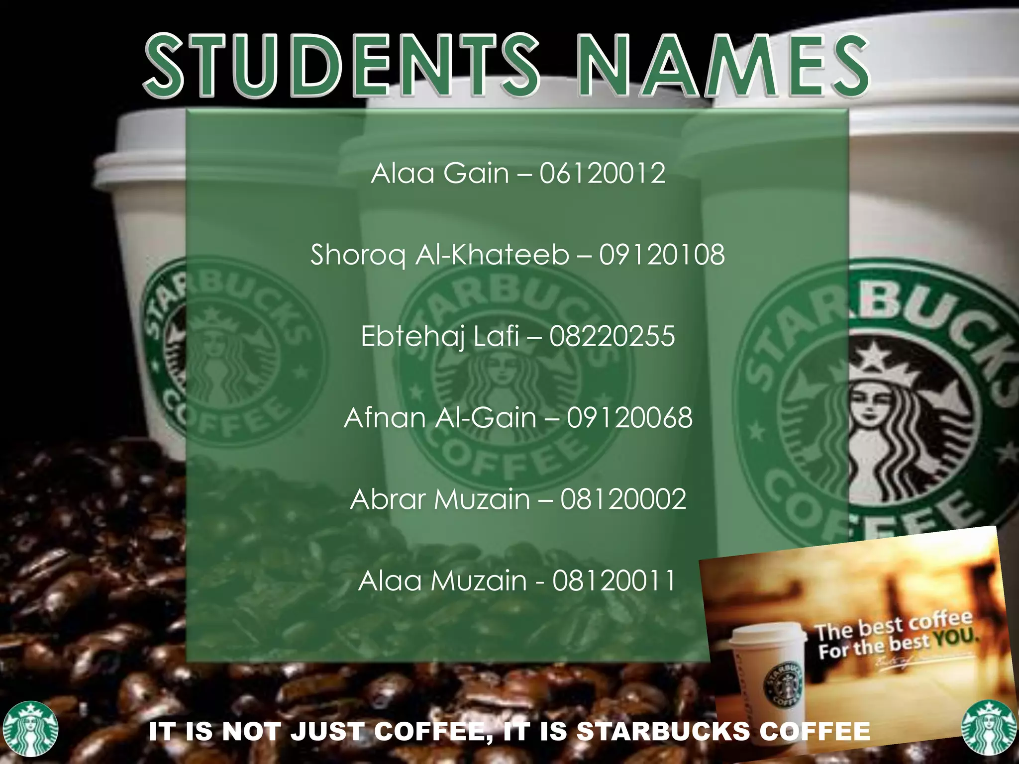 The Operation Management Strategies of Starbucks | PPTX