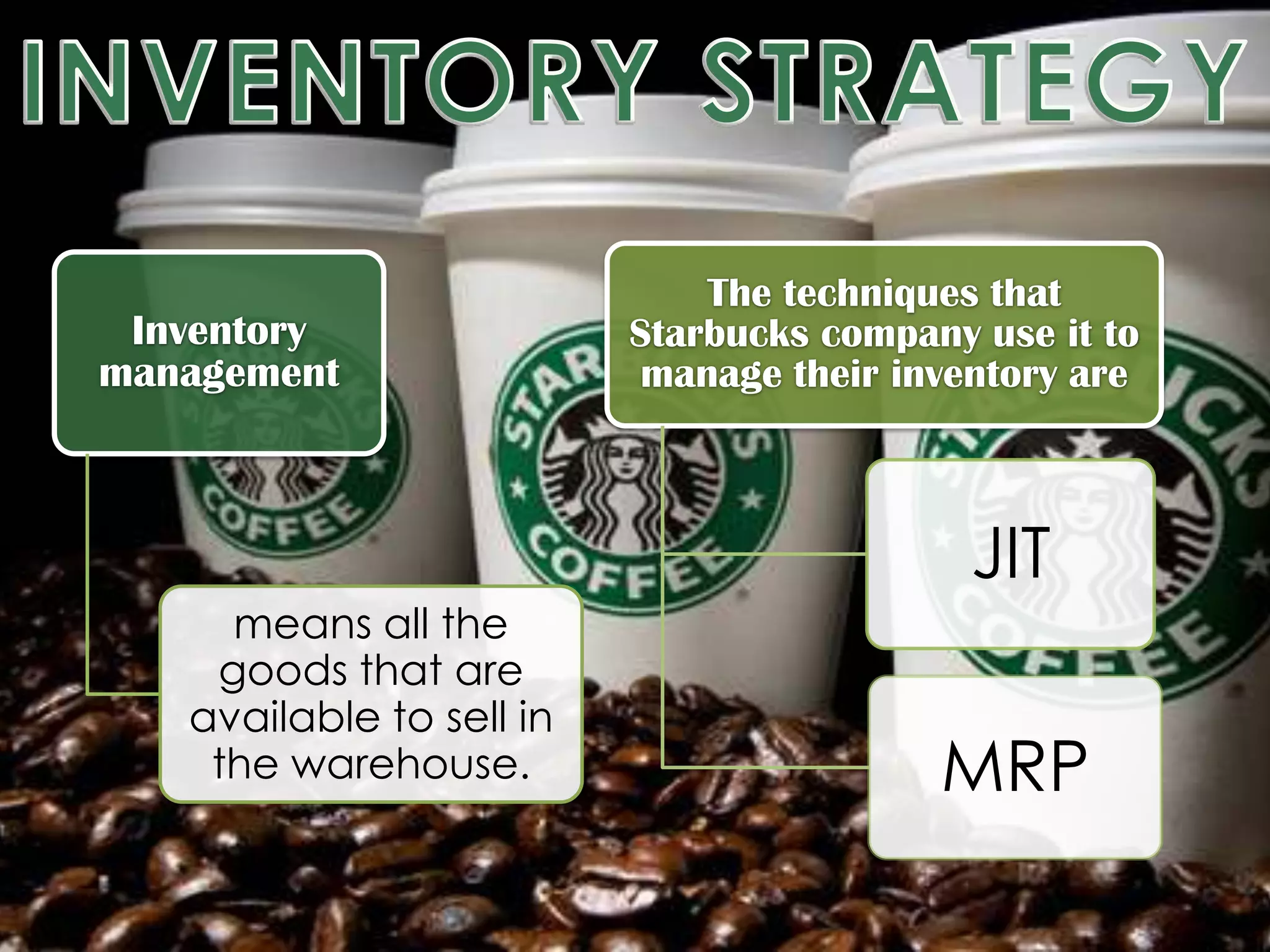 The Operation Management Strategies of Starbucks | PPTX