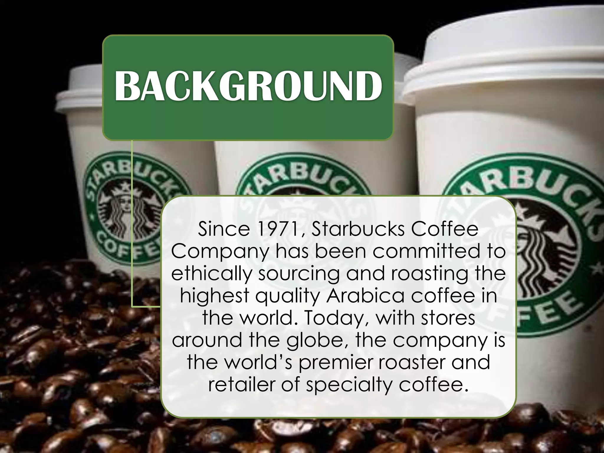 The Operation Management Strategies of Starbucks | PPTX