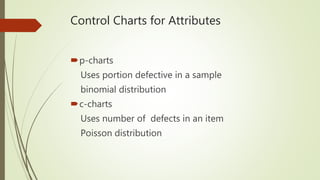 Statistical Process Control in Detail | PPTX