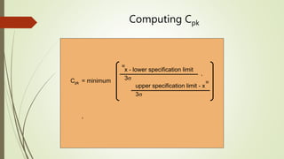 Statistical Process Control in Detail | PPTX