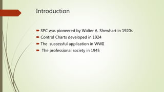 Statistical Process Control in Detail | PPTX